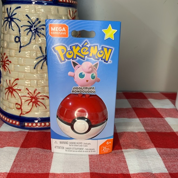 Pokemon | Toys | Mega Construx Pokmon Jigglypuff | Poshmark